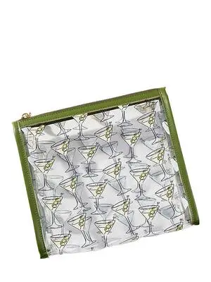 FRASIER STERLING Frasier Sterling Martini Square Makeup Bag