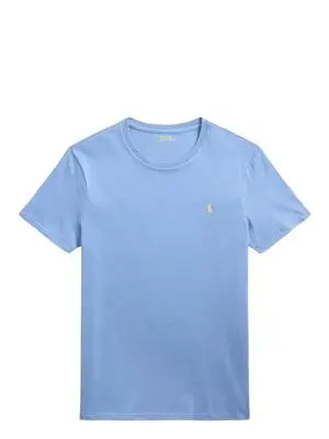Polo Ralph Lauren Embroidered Crew-neck T-shirt - Blue