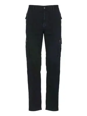 Stone Island Cargo-pocket Trousers - Blue