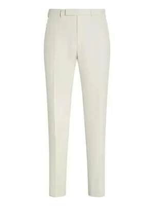 Zegna Oasi Linen Trousers - White