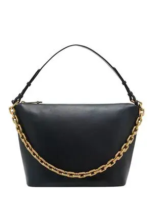 Emporio Armani Leather Tote Bag - Black