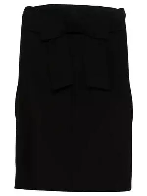 Moschino Bow-detail Dress - Black