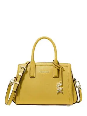 Michael Kors Laila Extra-small Leather Crossbody Bag - Green