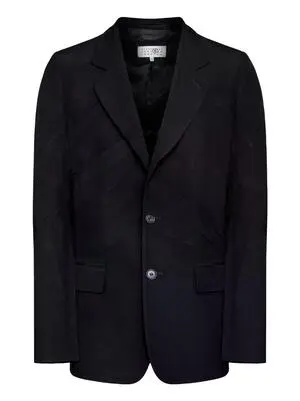 MAISON MARGIELA Tailored Single-breasted Blazer - Black