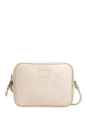 Tommy Hilfiger Logo-patch Crossbody Bag - Neutrals