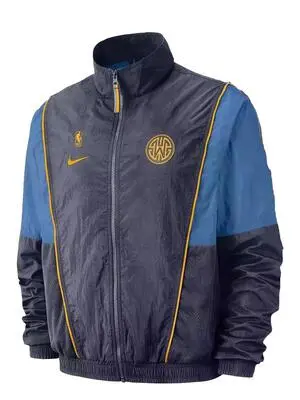 Nike X Nba Golden State Warriors Jacket - 471 Blue
