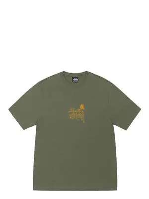 StÜssy In Bloom Tee Shirt - Olive