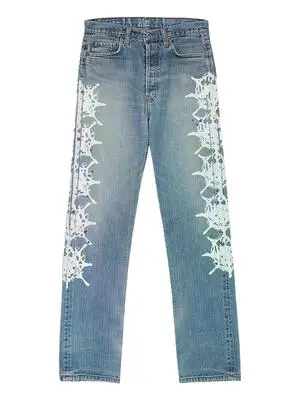 SP5DER Web-print Jeans - Blue