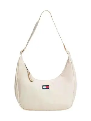 Tommy Hilfiger Logo-patch Shoulder Bag - Neutrals