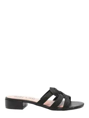 BIBI LOU Alia Knotted Sandals - Black