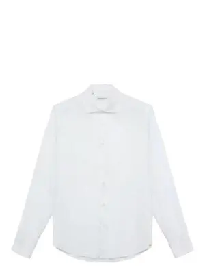 MANUEL RITZ Long-sleeve Button-fastening Shirt - White
