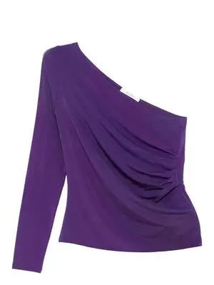 MAX MARA Asymmetric One-Shoulder Top