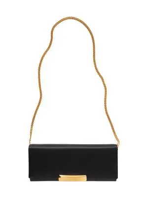 TOM FORD Satin Clutch - Black