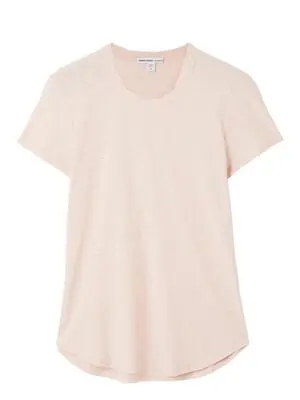 JAMES PERSE Slub Cotton-jersey T-shirt - Pink