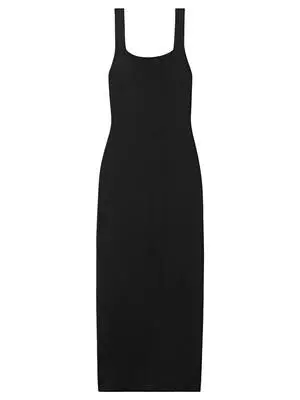 Khaite Dixi Stretch-knit Midi Dress - Black