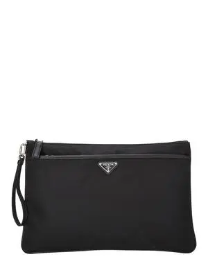 Prada Nylon Clutch - Black