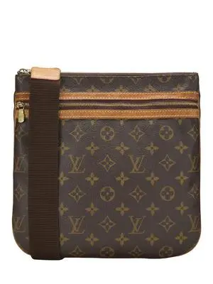 LOUIS VUITTON Monogram Pochette Bosphore - Brown
