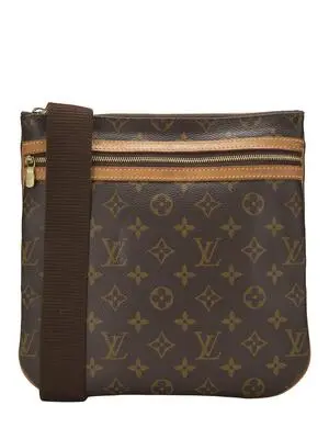 LOUIS VUITTON Monogram Pochette Bosphore - Brown