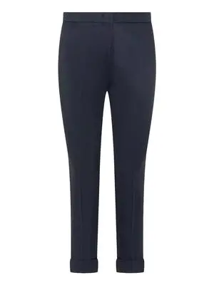 Etro Cropped Trousers - Blue
