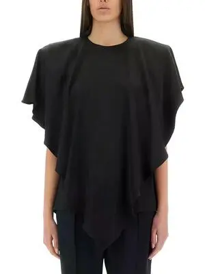 Stella McCartney Draped Blouse - Black