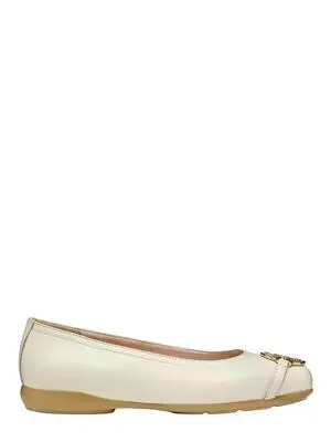 Geox Annytah Buckle-detail Ballet Flats - Neutrals