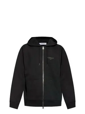 Givenchy Zip-up Hoodie - Black