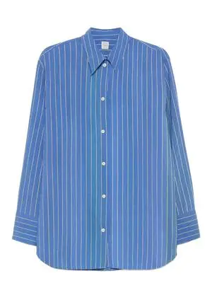 TOTEME Striped Shirt - Blue