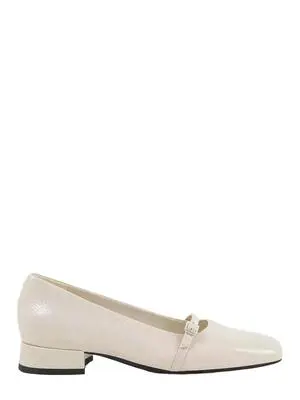 VAGABOND SHOEMAKERS Debbi Buckle Square-toe Pumps - Neutrals