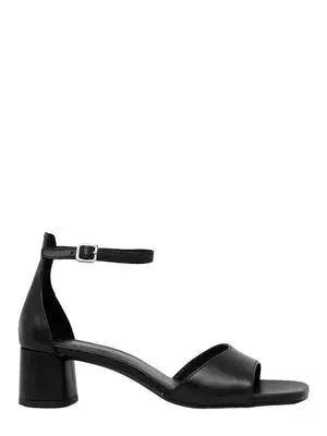 VAGABOND SHOEMAKERS 45mm Piper Ankle-strap Block-heel Sandals - Black