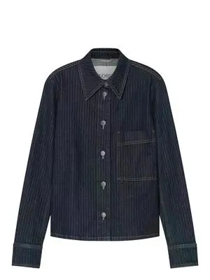 Closed Slim-cut Jacket - Blue