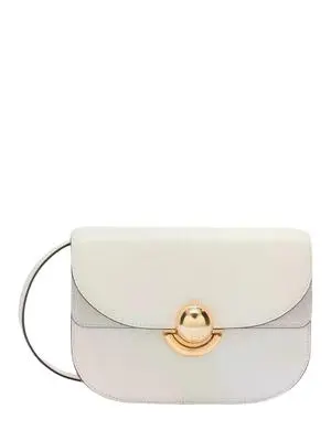 Furla Mini Sfera Flap Crossbody Bag - White