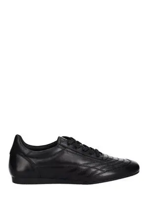 VAGABOND SHOEMAKERS Hillary Leather Lace-up Sneakers - Black
