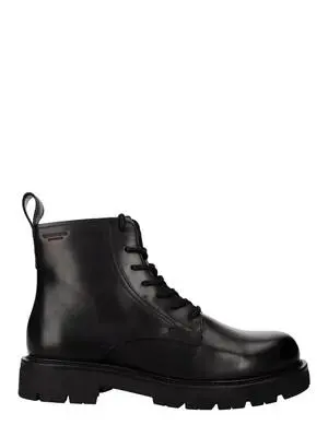 VAGABOND SHOEMAKERS Lace-up Ankle Boots With Chunky Sole - Black