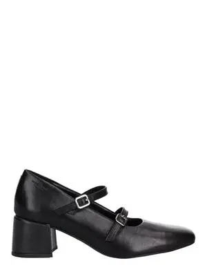 VAGABOND SHOEMAKERS Double-buckle Block-heel Pumps - Black
