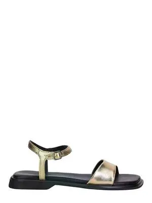 VAGABOND SHOEMAKERS Izzy Ankle-strap Sandals - Gold