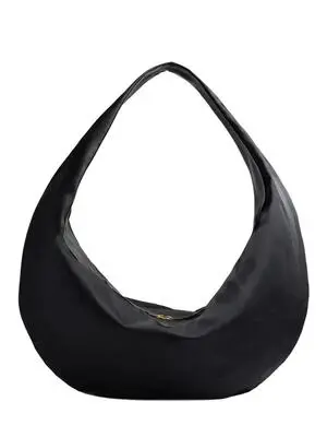 Khaite Olivia Hobo Shoulder Bag Black