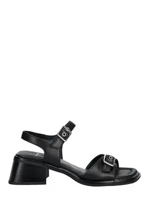 VAGABOND SHOEMAKERS Ines Buckle-detail Block-heel Sandals - Black