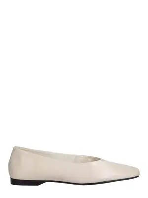 VAGABOND SHOEMAKERS Square-toe Ballet Flats - White