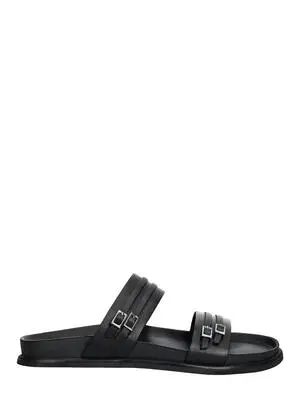 VAGABOND SHOEMAKERS Effie Buckle-detail Leather Sandals - Black