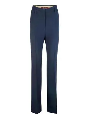 Max Mara Pleated Trousers - Blue