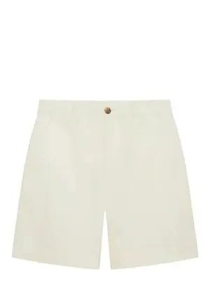 CHE Pleated Cotton Shorts - Neutrals