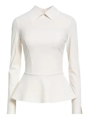 Chiara Boni La Petite Robe Peplum Top - Off White