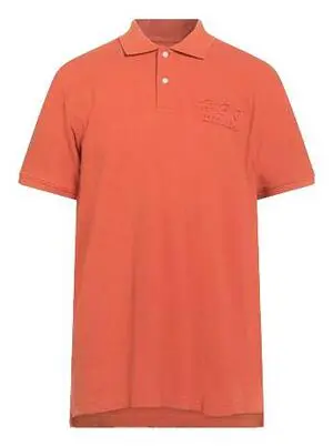 HARMONT & BLAINE Jeans Polo Shirt Size Cotton - Orange