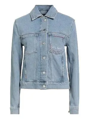 Karl Lagerfeld Denim Trucker Jacket - Blue