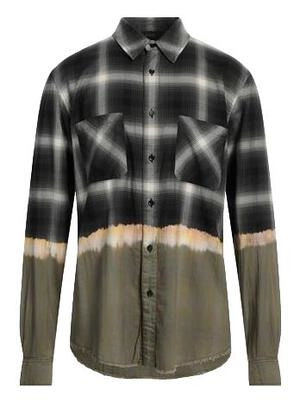 Amiri Shirt Size Cotton, Lyocell - Green
