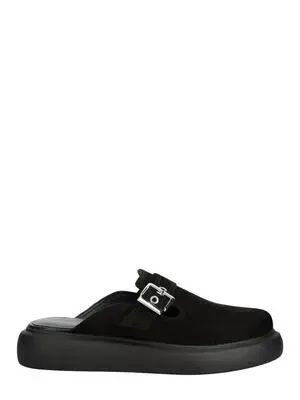 VAGABOND SHOEMAKERS Blenda Buckle-detail Platform Mules - Black