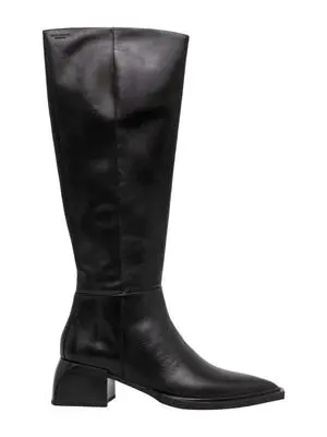 VAGABOND SHOEMAKERS Pointed-toe Block-heel Boots - Black