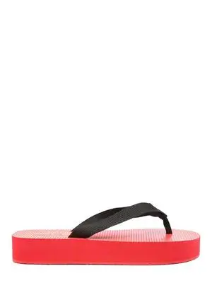 THE ROW Platform Flip-flops - Black