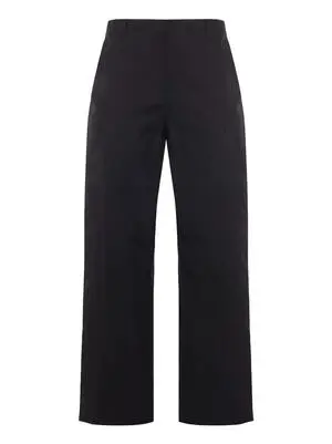 Gucci Button-fastening Twill Trousers - Black