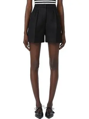 Max Mara Tailored Jersey Shorts - Black